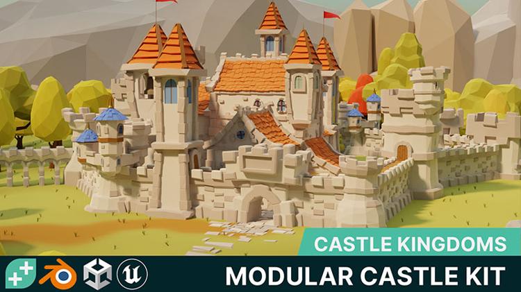 Castle Kingdoms - Modular Castle Kit | GameDev.tv