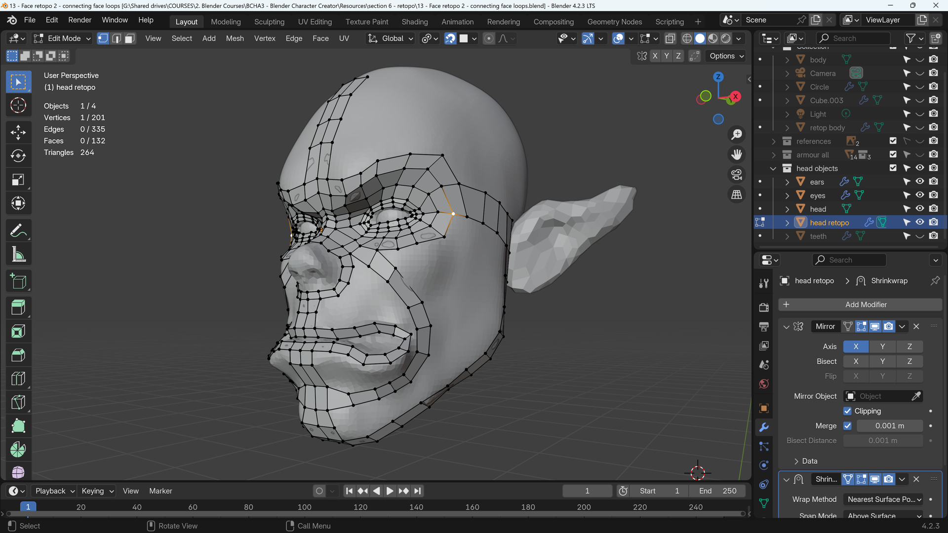 Blender Character Creator for Video Games (Updated to 4.2) | GameDev.tv