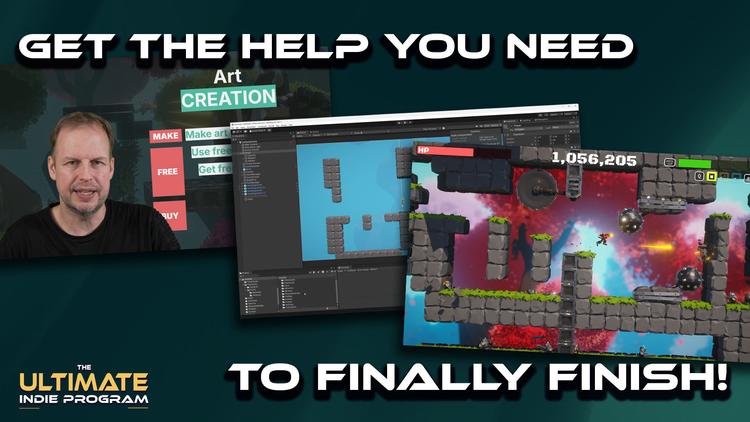 Ultimate Indie - A 6-Week Live Blueprint to Indie Game Success | GameDev.tv