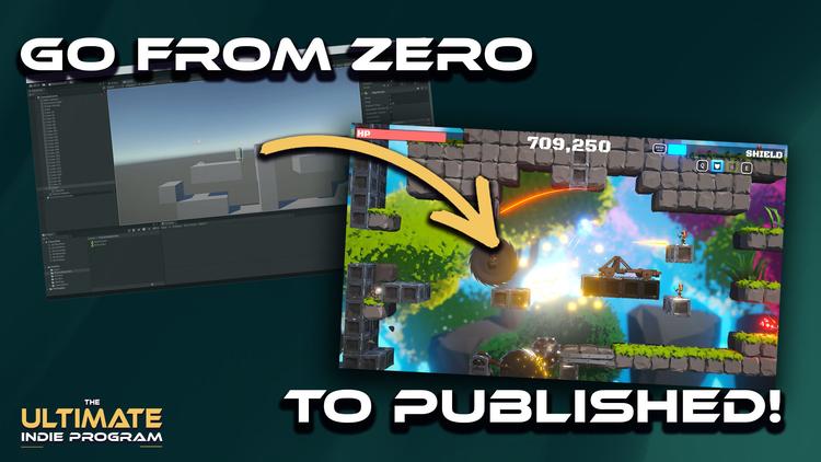 Ultimate Indie - A 6-Week Live Blueprint to Indie Game Success | GameDev.tv