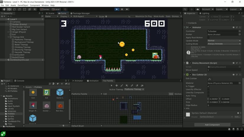 Complete Unity 2D Developer: Create Your Own 2D Games Using Unity C# | GameDev.tv