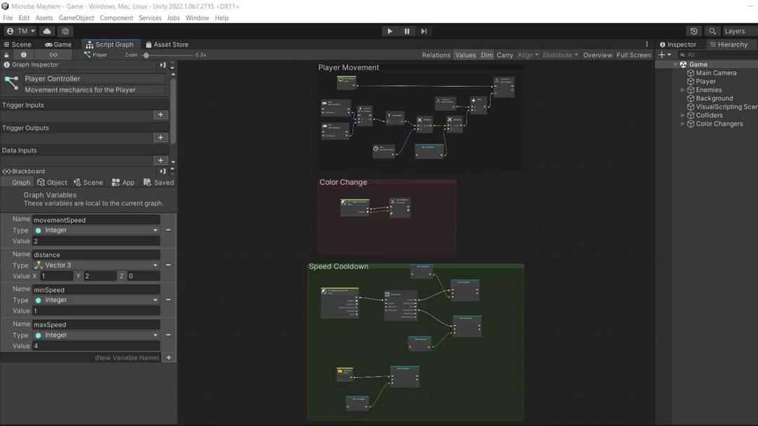 Unity Visual Scripting: Build 2D and 3D games in Unity with no coding ...