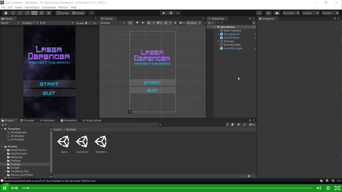 Complete Unity 2d Developer Megacourse Design And Develop 2d Unity Games From Scratch Gamedevtv