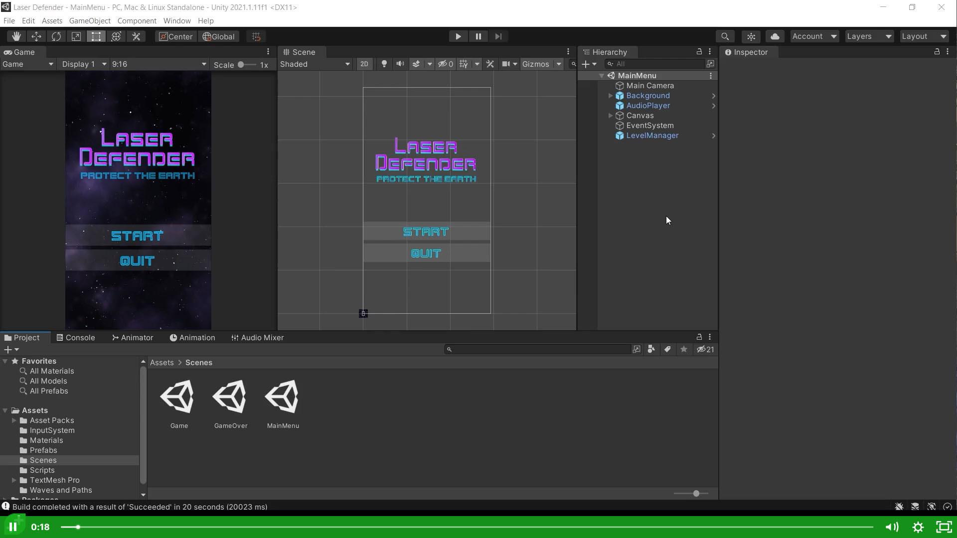Complete Unity 2D Developer: Create Your Own 2D Games Using Unity C# | GameDev.tv