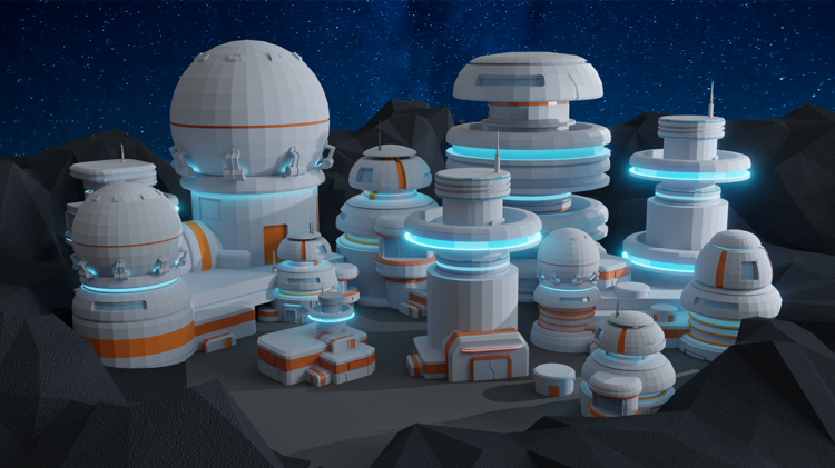 Sci-Fi Modular Outpost & Base Builder Kit: 22 Futuristic Buildings ...
