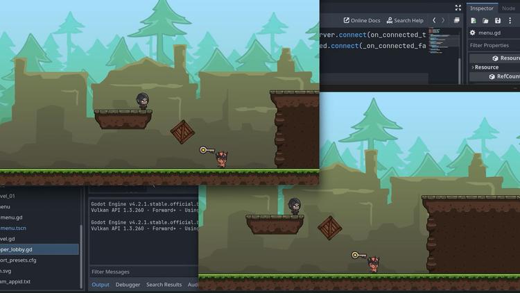 Godot 4 Multiplayer: Make Your Own Online Game | GameDev.tv